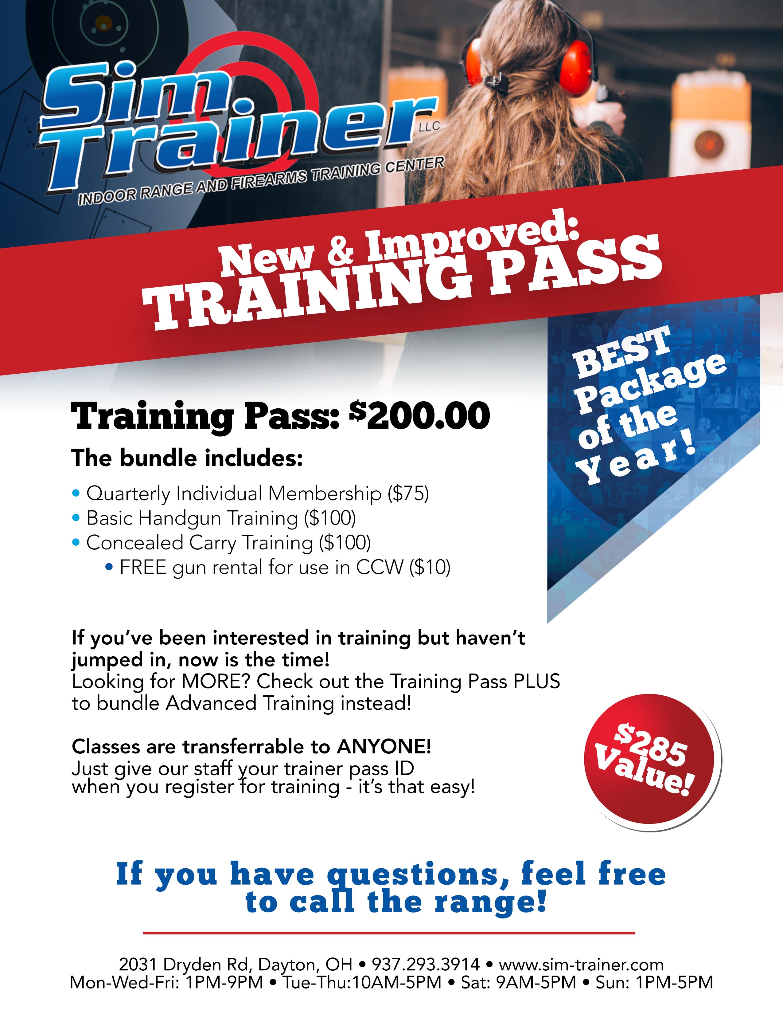 SIM - Training Pass MODIFIED | SimTrainer